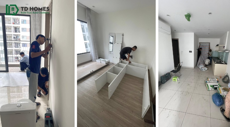 Thiết kế thi công cải tạo chung cư Vinhome Granpark Quận 9